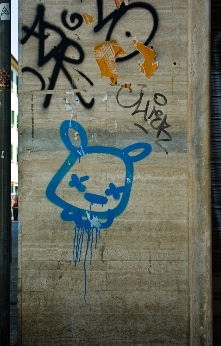 THIS IS WHAT'S THERE » Dead Bear Graffiti